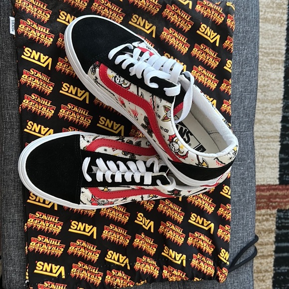 Vans | Shoes | Custom Vans Stranger Things | Poshmark